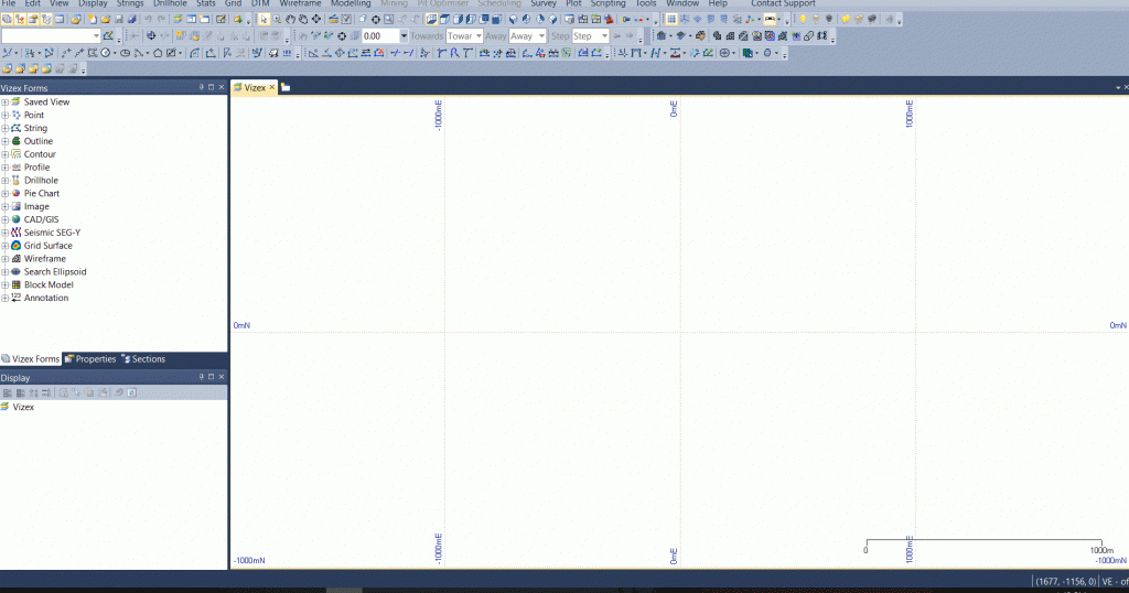 display points in micromine - GIS Tutorial