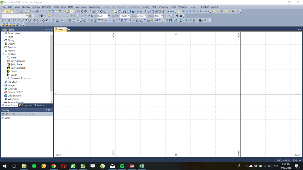 Micromine Tutorial Create New Project Gis Tutorial