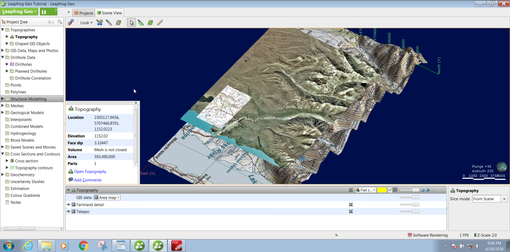 First time using LeapFrog Geo 4.0 - GIS Tutorial