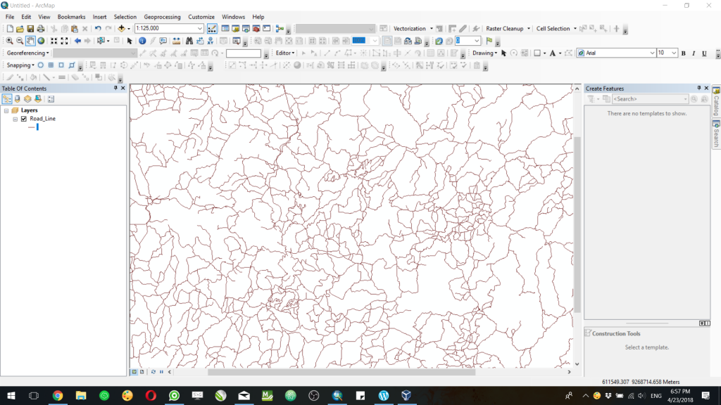 road as base map - GIS Tutorial
