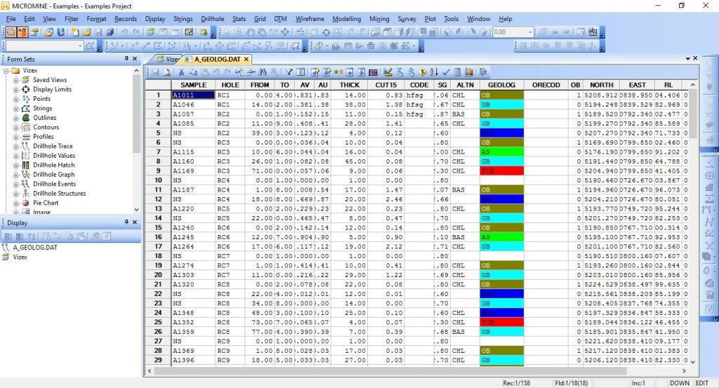 Micromine Tutorial Export To Excel File Gis Tutorial