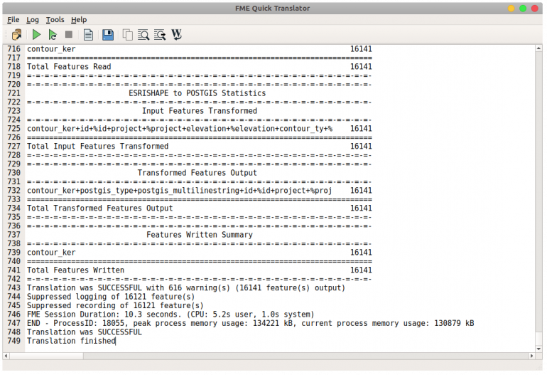 How To Convert Shapefile To Postgis Using Fme Translator Gis Tutorial