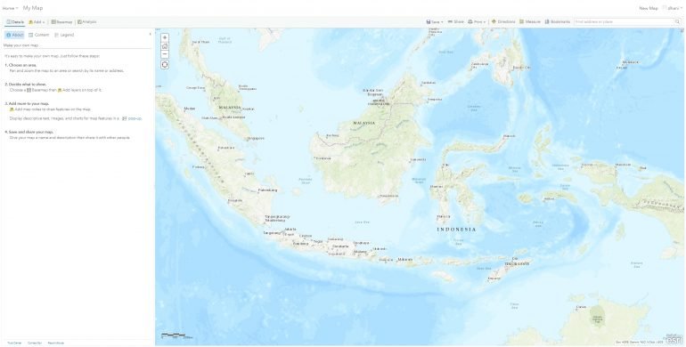 How to Create a New Map Using ArcGIS Online - GIS Tutorial