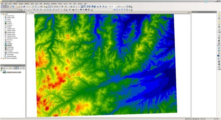 How To Import Surface Grid In Micromine Gis Tutorial