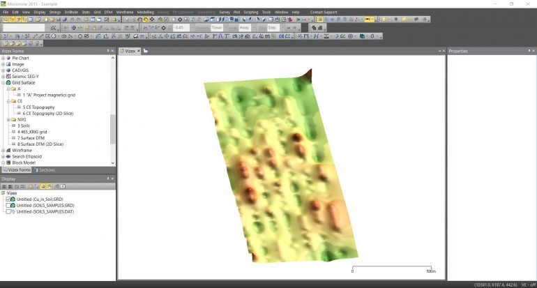 How to Create a Grid Surface in Micromine - GIS Tutorial
