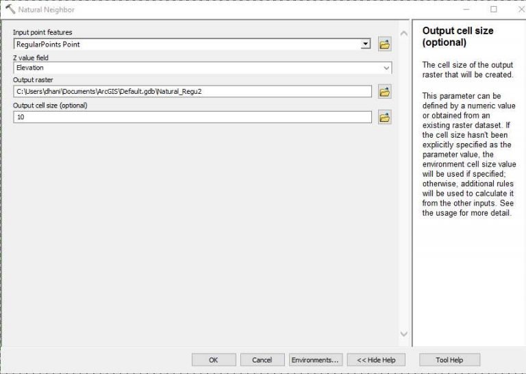 How to Create Surface Grid in ArcMap - GIS Tutorial