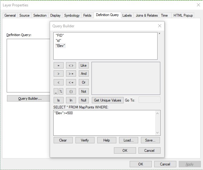 How To Use Definition Query To Select Data On Arcmap Free Gis Tutorial