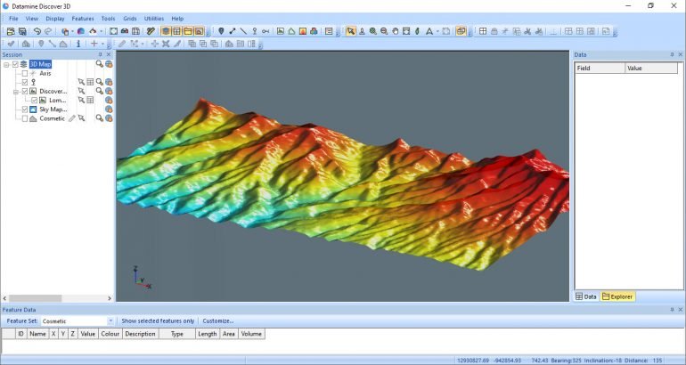 How To Create Raster From Contour File In Mapinfo Pro Gis Tutorial
