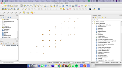 How to Create Polygon from Points in QGIS - GIS Tutorial