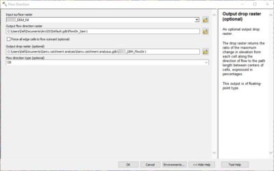 How to Create Catchment Area on ArcGIS - GIS Tutorial