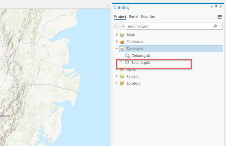 How to Create a New File Geodatabase in ArcGIS Pro - GIS Tutorial