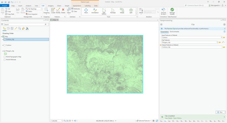 How to Clip Vector Layer using Polygon in ArcGIS Pro - GIS Tutorial