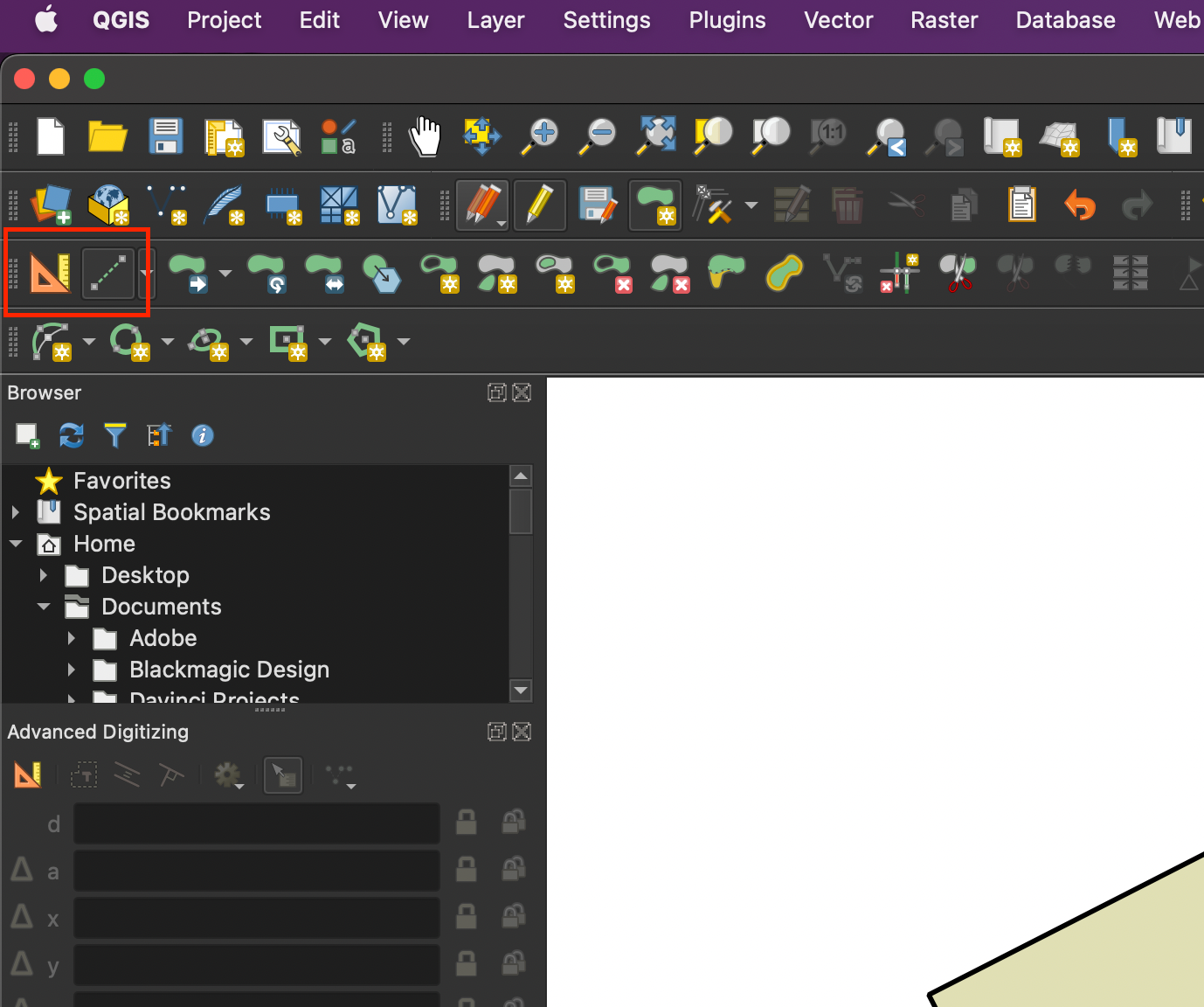 How to Create a Perfect Straight Line in QGIS - GIS Tutorial