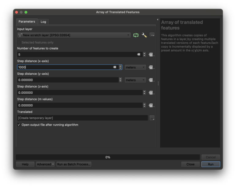 How To Create Multiple Copies Of Polygon In Array In Qgis Gis Tutorial