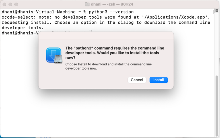 Install Python 3 on macOS Ventura - GIS Tutorial