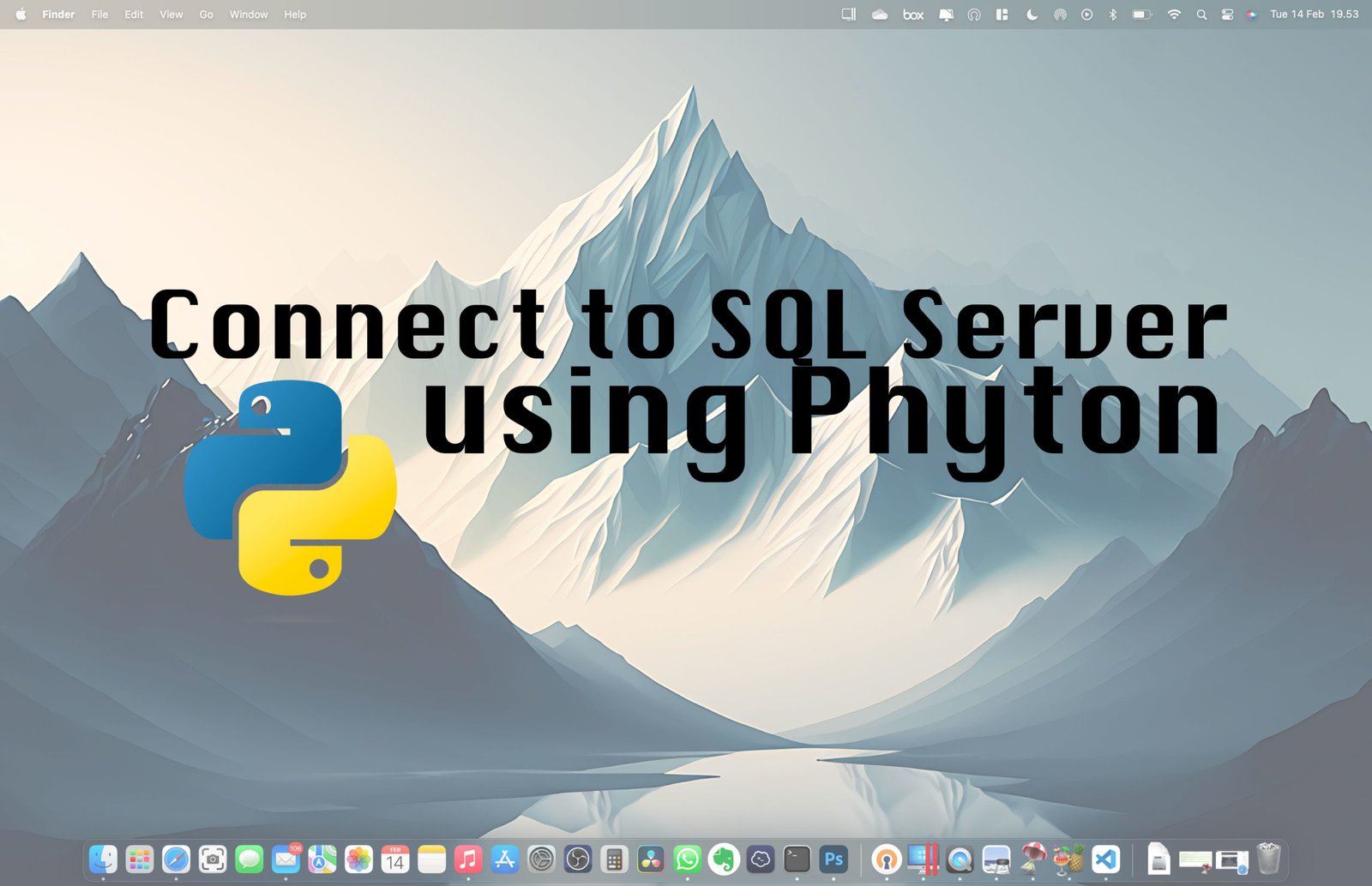 How To Connect To Sql Server Using Python Script Gis Tutorial