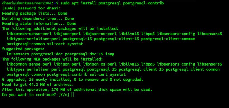 Step By Step Guide To Install Postgresql On Ubuntu 2304 Gis Tutorial