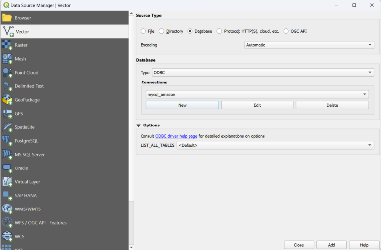 How to Connect to ODBC on QGIS - GIS Tutorial